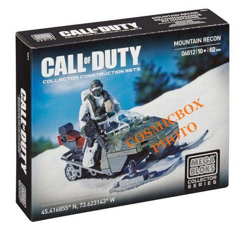 MEGA BLOKS série CALL of DUTY - MOUNTAIN RECON réf 06812 NEUF scooter ...