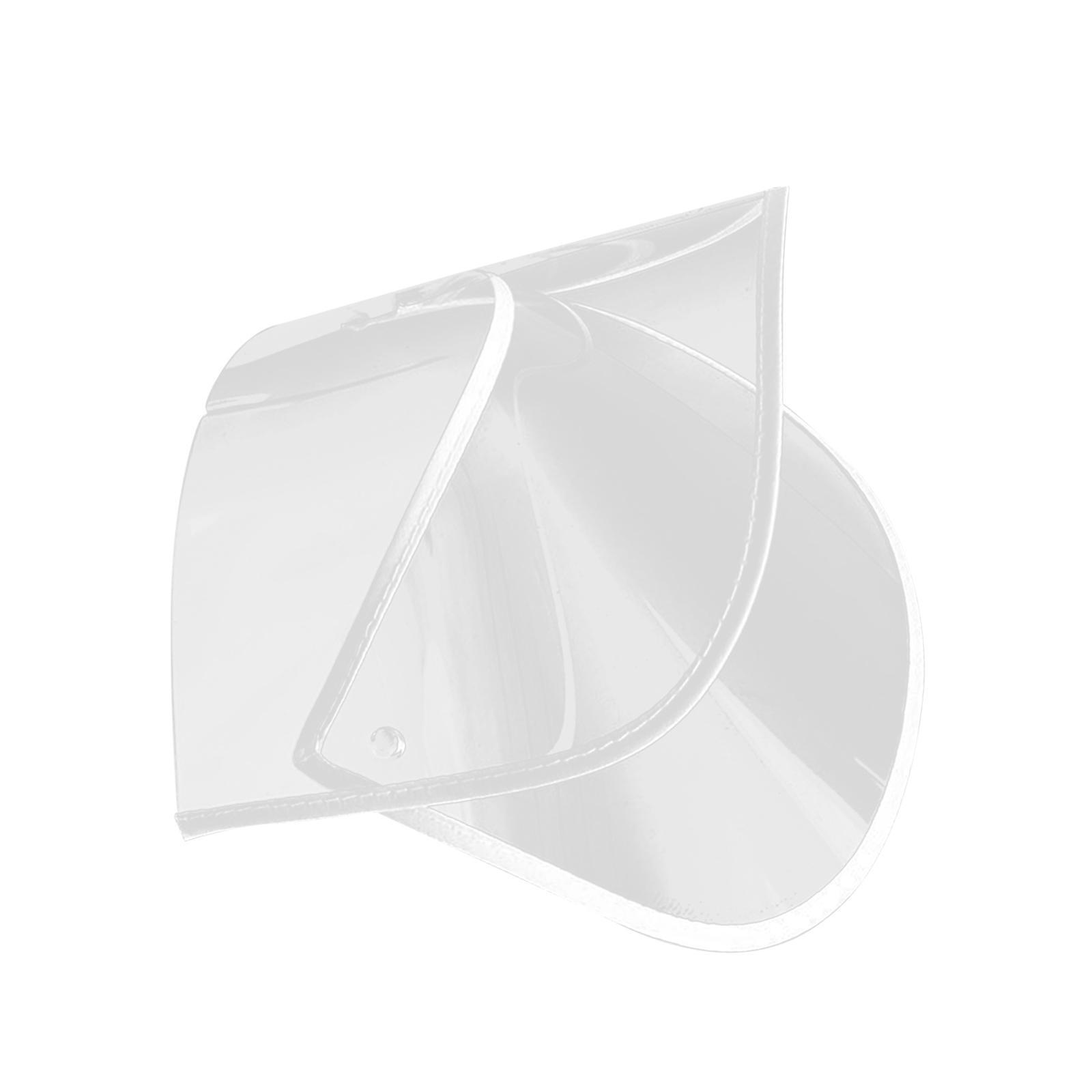 Raincoat Hat Visor Raincoat Hood Brim Clear Raincoat Hat | eBay UK