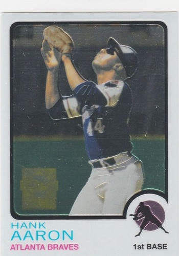 2000 Topps Hank Aaron Chrome #20 Hank Aaron 052-A | eBay