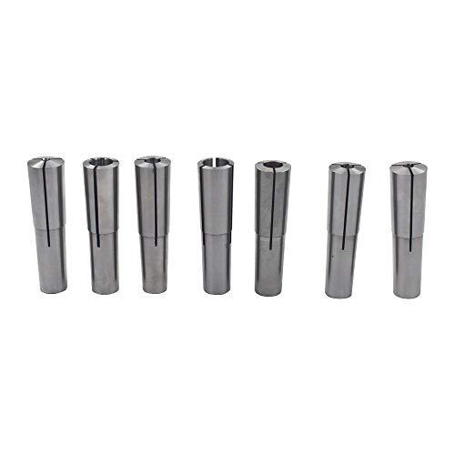 7Pcs #2 Morse Taper Collet Set 1/8" - 1/2" 2MT MT2 3/16 1/4 Assorted ...