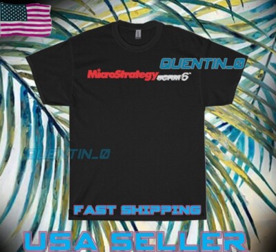 NEW SHIRT PREMIUM MICROSTRATEGY ECRM LOGO T-SHIRT FUNNY UNISEX SIZE S ...