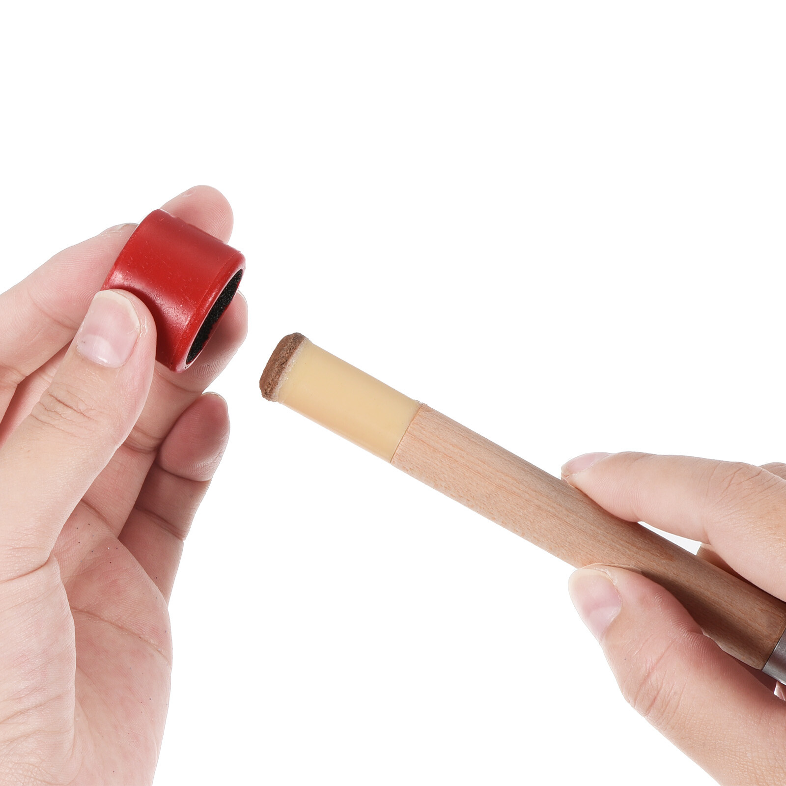 4Pcs Round Billiard Cue Tip Sander Rubber Snooker Cue Pool Tip Shaper ...