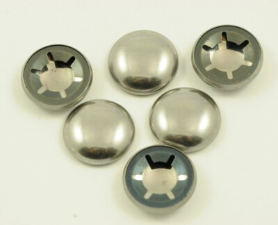 1/2" Star Lock Dome End Axle Caps Bikes Trikes Wheeled Toys Prams Go ...