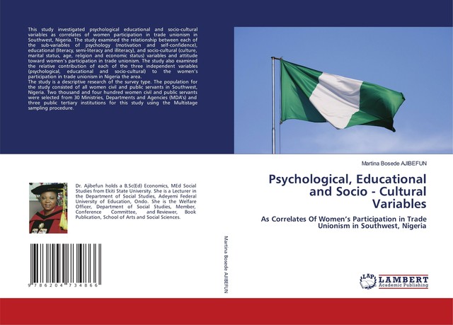 Psychological, Educational And Socio-Cultural Variables von Martina ...