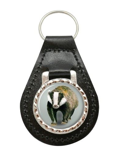Badger Leather Key Fob | eBay