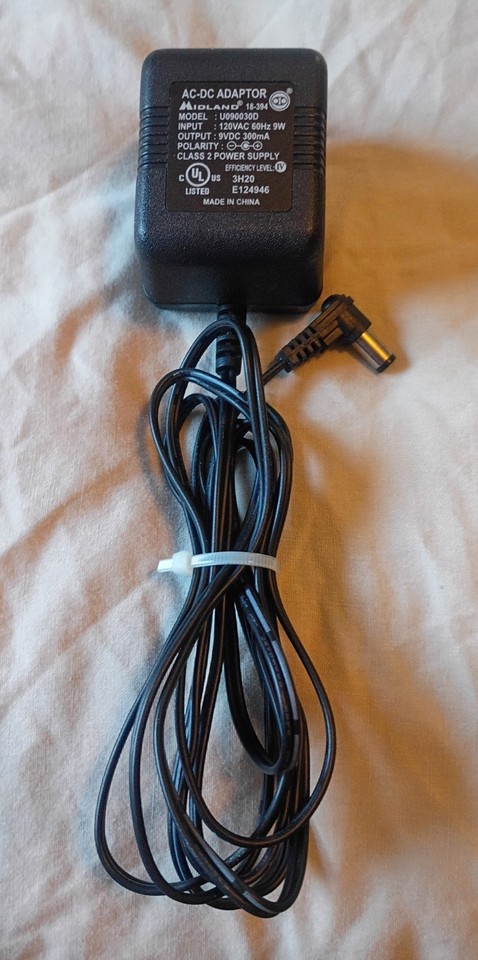 Midland GXT 1000 Walkie Talkies Desk Top Wall Charger Model 18CVP8 ...