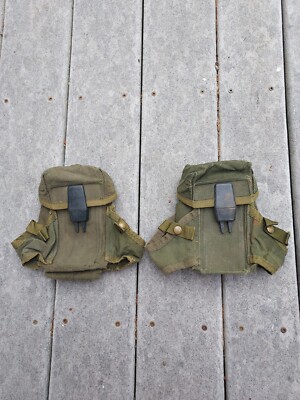 2 US Military ALICE LC1 LC2 Triple Mag Pouch 30 RD Small Arms ...