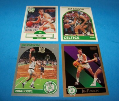 Boston Celtics Jim Paxon Basketball Cards Mixed Lot ( 4 Different Cards ...