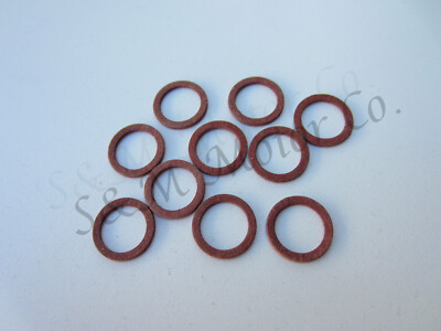 10 AMAL MK1 CONCENTRIC FLOAT BOWL DRAIN PLUG WASHER TRIUMPH BSA 622/151 ...