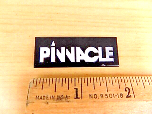 Pinnacle Metal Speaker Audio Badge Tag Logo Emblem ID | eBay
