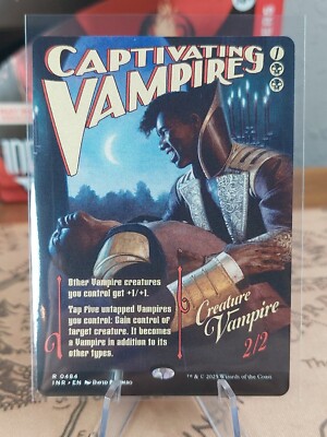 Captivating Vampire Showcase Non-Foil Movie Poster | eBay