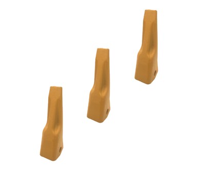 3 J350 Ripper Teeth for General Conditions. 6Y0359 - fits most CAT D6 ...