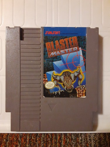 Blaster Master NES Nintendo Entertainment System 1988 AUTHENTIC TESTED ...