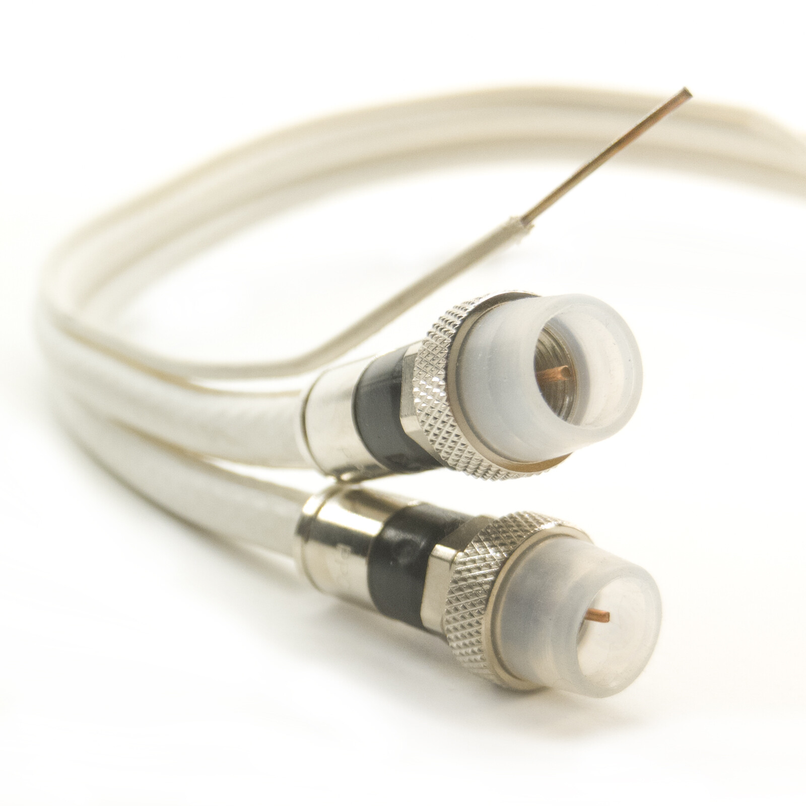 3GHz AERIAL DUAL RG6 GROUND MESSENGER COAX CABLE 18AWG UL ETL ASSEMBLED ...