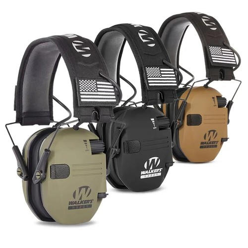 Walkers Shooting Ear Protection Hearing Muff Slim Anti-noise Electronic ...