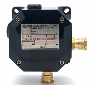 Hawke International PL612 17A Conduit Junction Box 4.1W 550V &Two ...