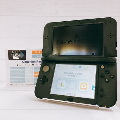 New Nintendo 3DS LL Console Only Color Black NTSC-J Tested [AS-IS] | eBay
