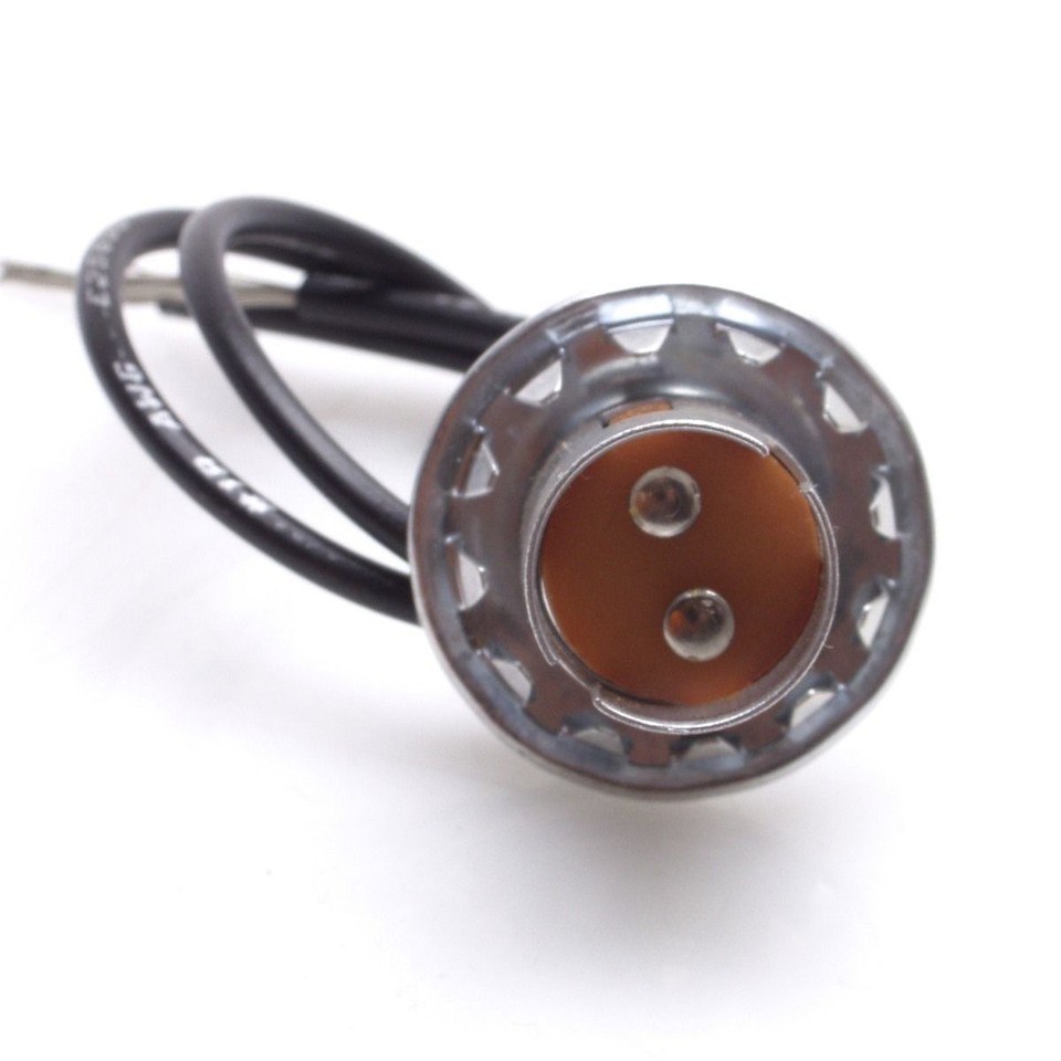 BA15D Parallel Bayonet Light Bulb Socket 24mm 15/16 Control Panel Hole ...