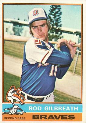 1976 Topps # 306 Rod Gilbreath Atlanta Braves | eBay
