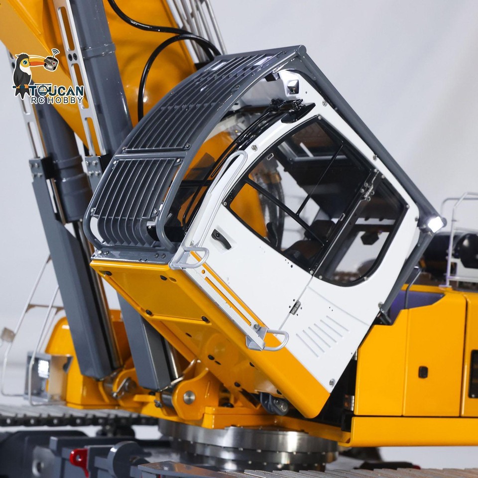 1/14 RC Full Hydraulic Excavator LESU LR960 Heavy Metal Construction ...