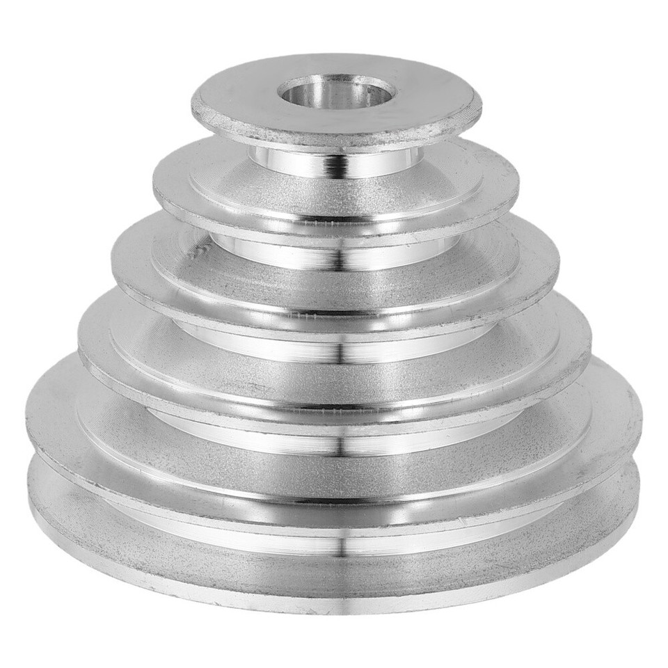 Drill Press Accessories Stainless Steel V-groove Pulley Wheel Step ...