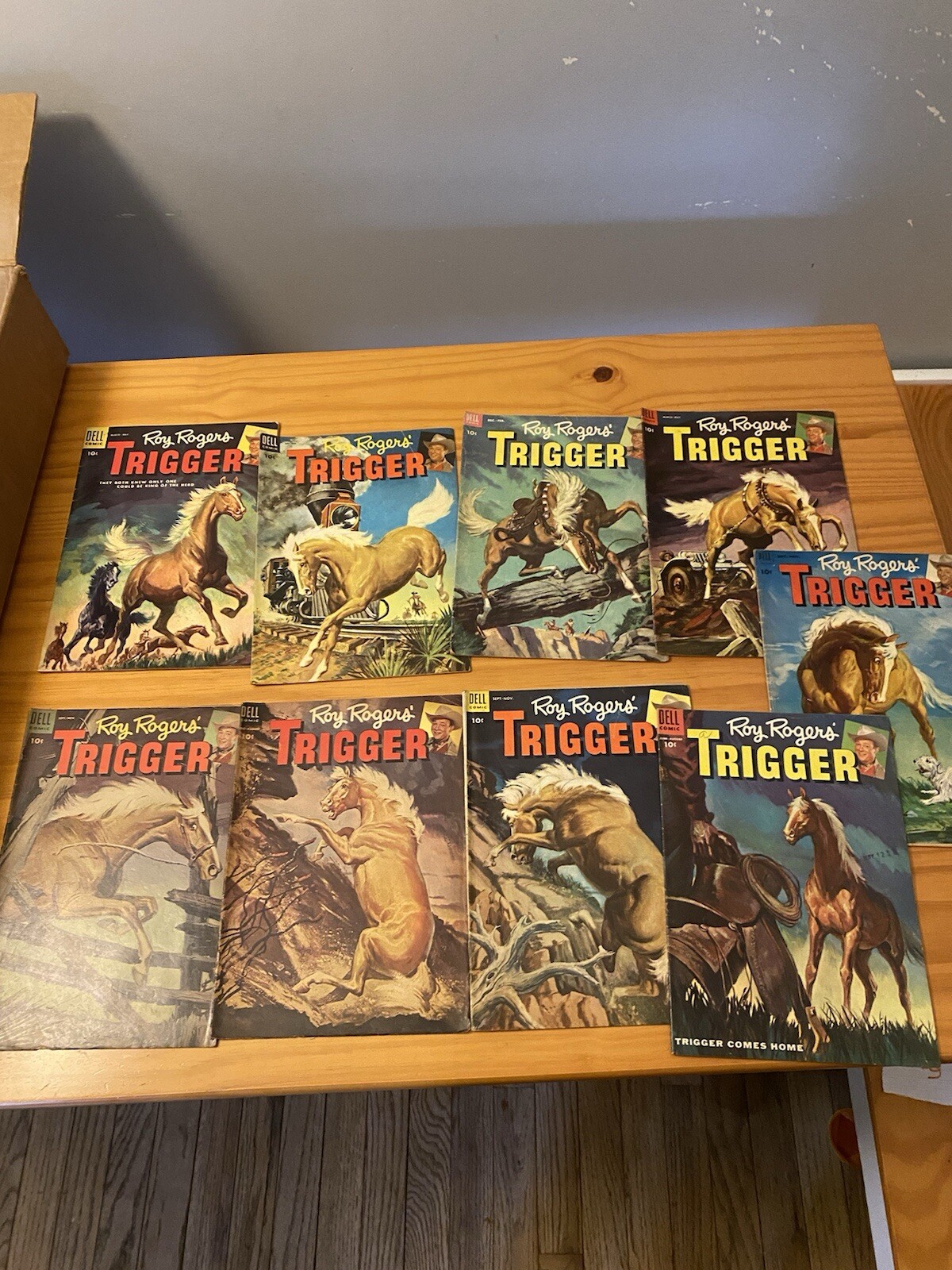 Set Of 9 Roy Roger’s Trigger Comics | eBay