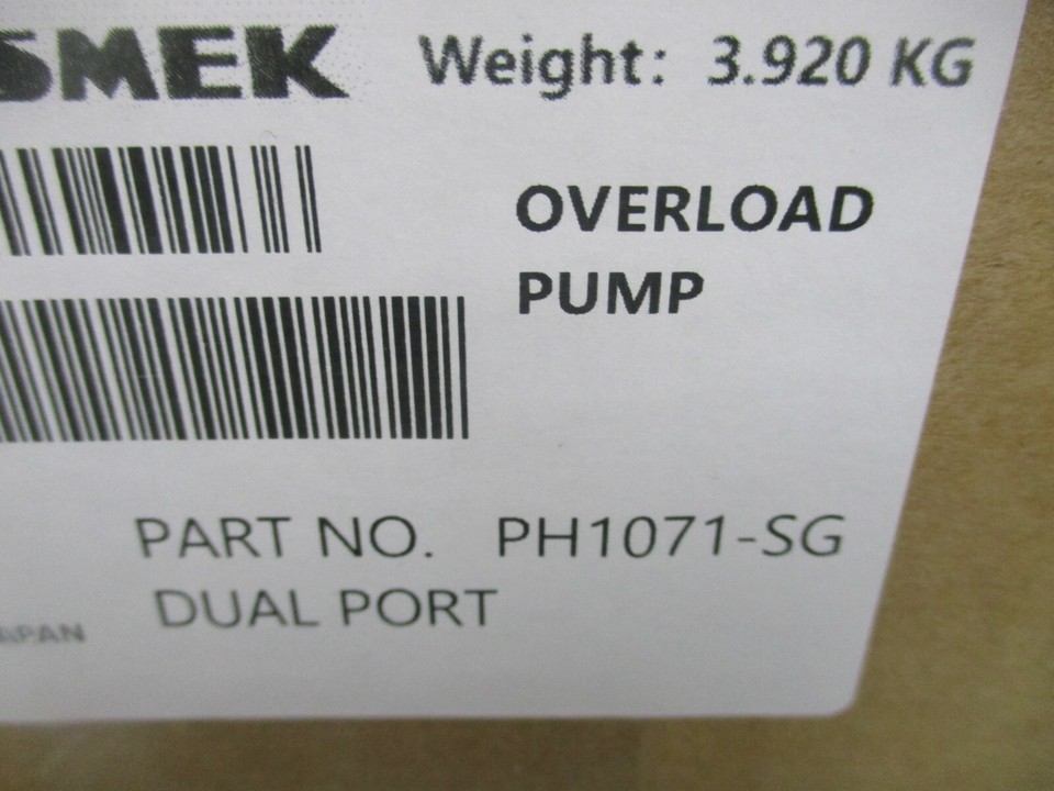 KOSMEK EATON PH1071-SG OVERLOAD PUMP, V0102 | eBay