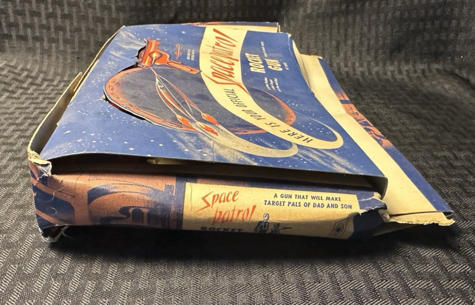 1951 Space Patrol Rocket Gun in Box Super Rare! Complete with Missiles ...