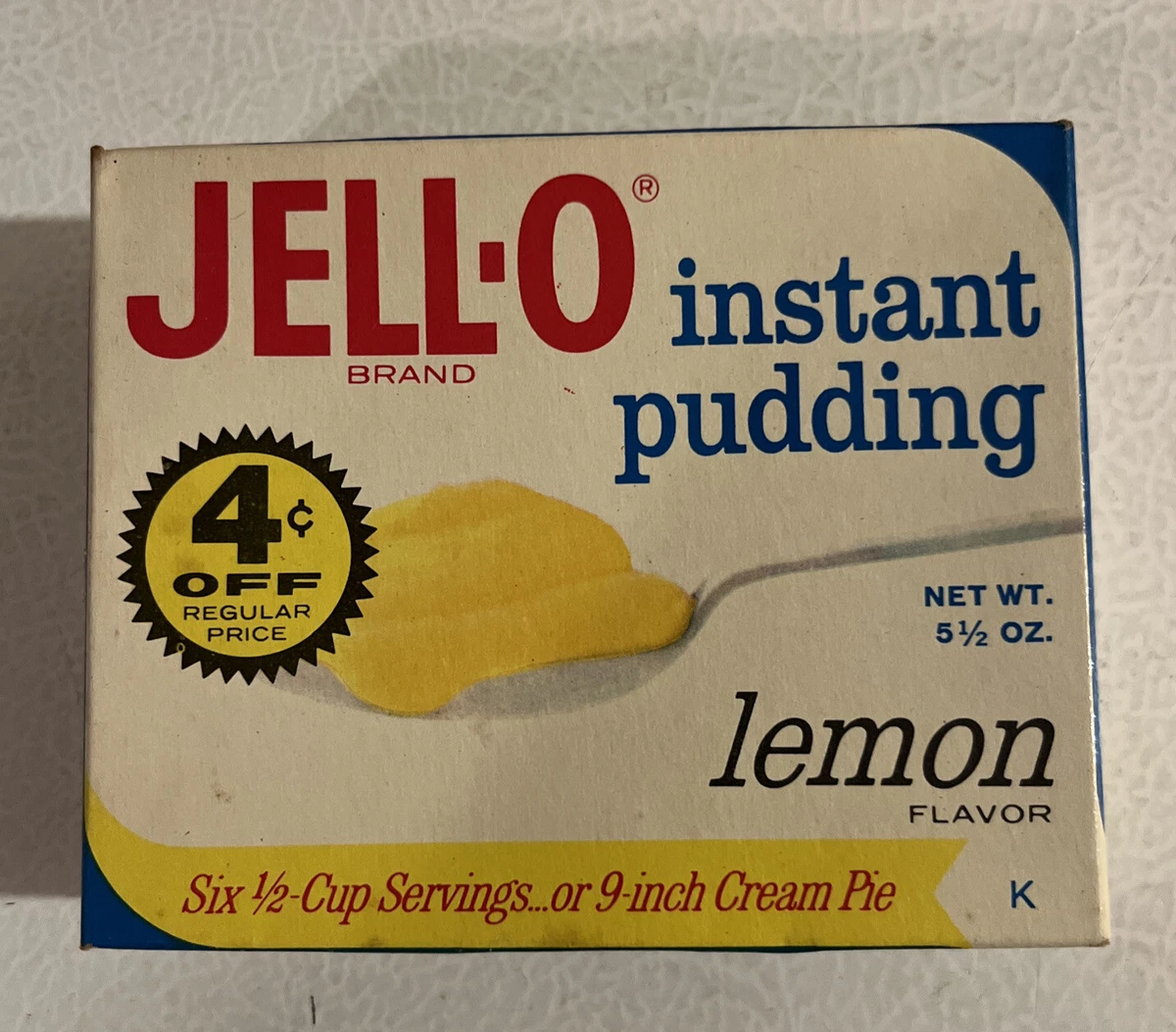 Lemon Pudding Mix