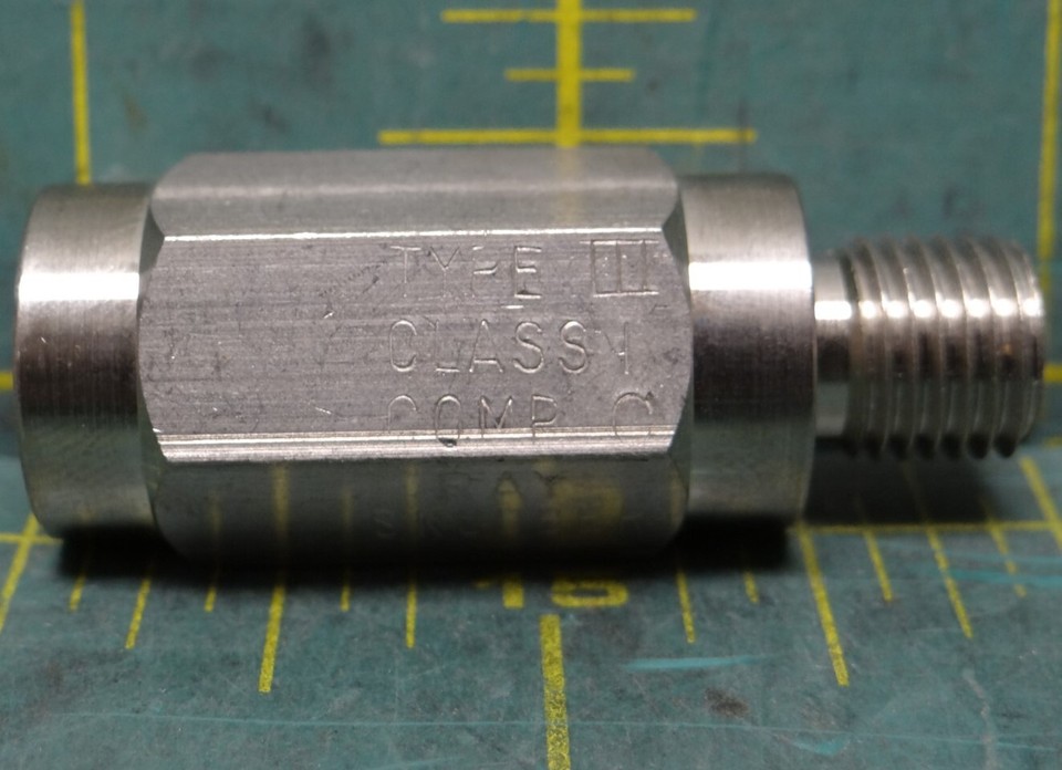 Ray Pressure Snubber Type III Class 1 Comp C, Solid Body, Model 055SS ...