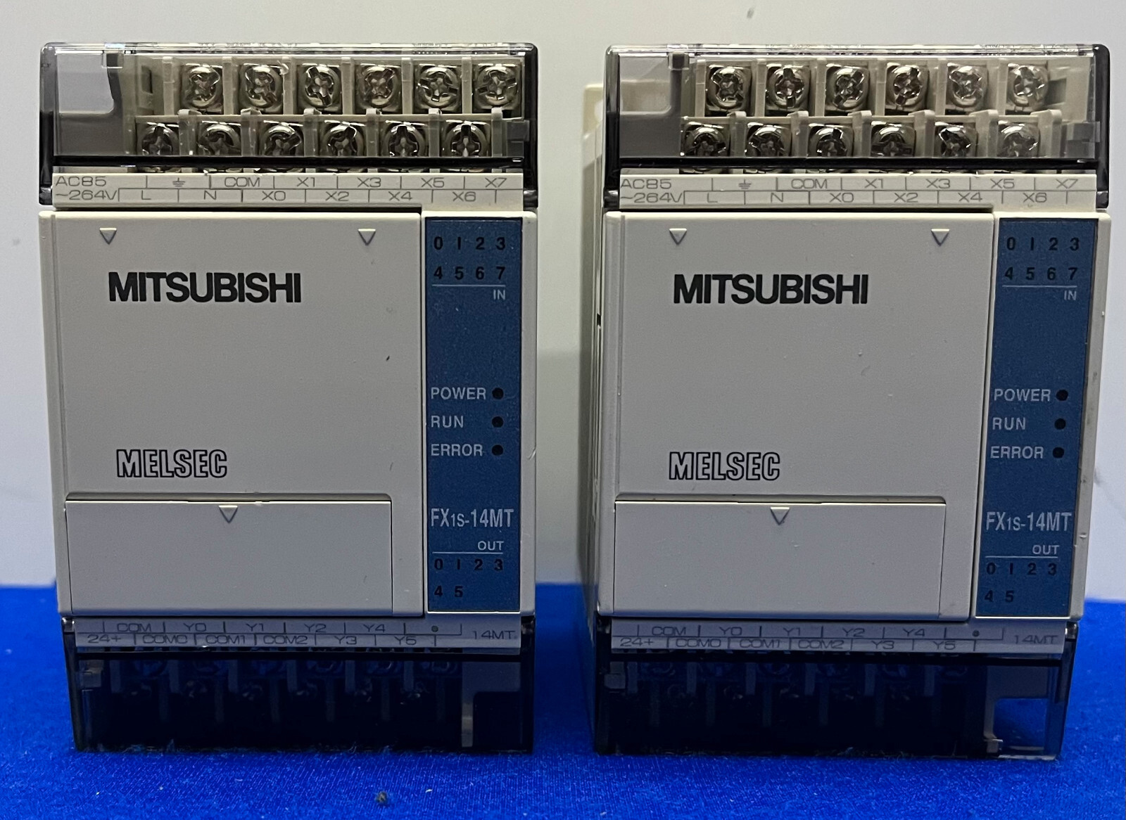 MITSUBISHI FX 1S-14MT PROGRAMMABLE CONTROLLER - 1 LOT QTY 2 | eBay