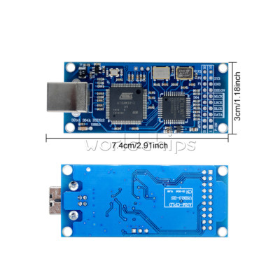 DU1 USB to IIS card base on Amanero usb iis card support dsd512,32b ...