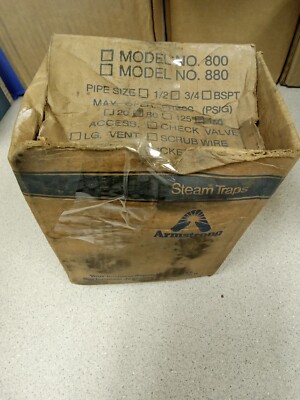 Armstrong 800 1/2"pipe size 80psig Steam Trap | eBay