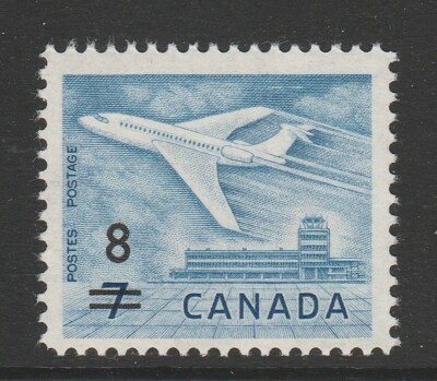 Canada 1964 8c on 7c Blue SG 556 Mnh. | eBay UK