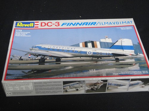 🛬 REVELL DOUGLAS DC-3 Finnair/Ilmavoimat 🇫🇮 Model Airplane #4234 NIB 1:72 | eBay