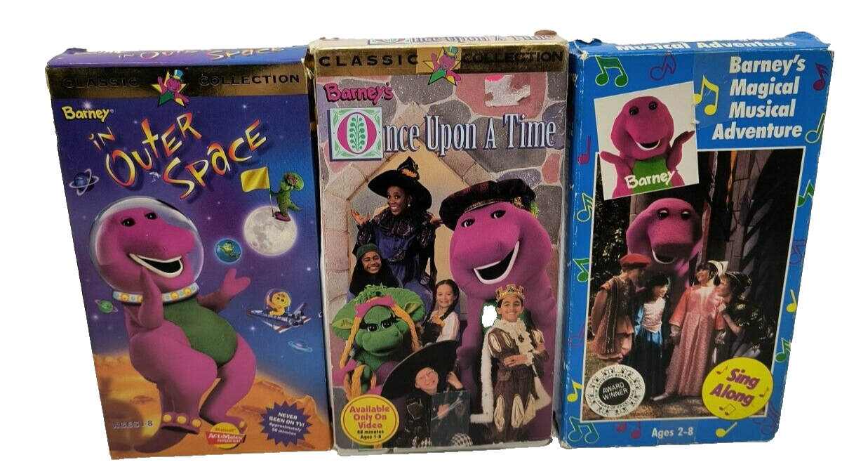 Barney Classic Collection (VHS, 4-Tape Set) for sale online | eBay