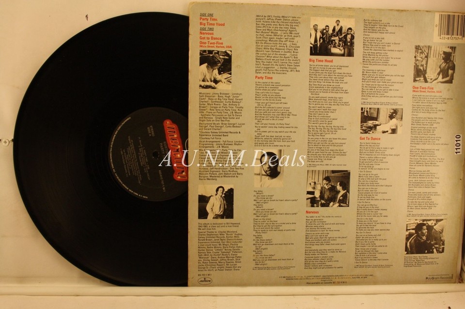 Kurtis Blow - Party Time, Record 12" G | eBay