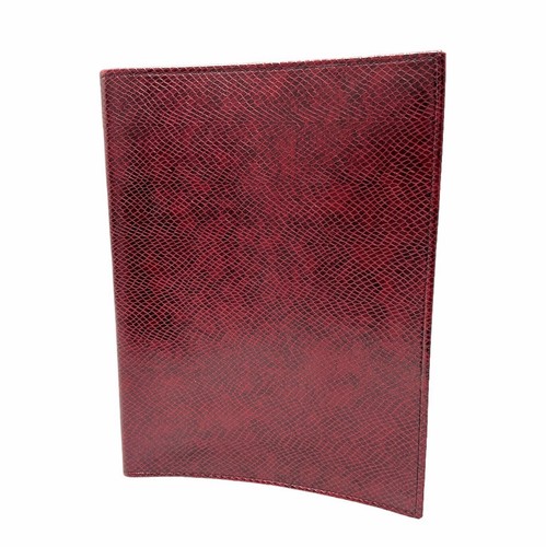 Vintage Hazel USA Case Maker Leather Writing Pad Portfolio Burgundy | eBay