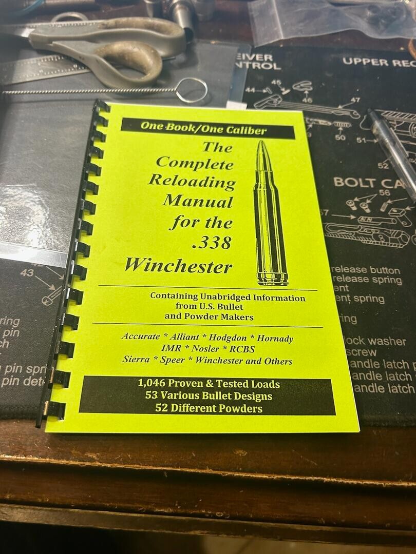 THE COMPLETE RELOADING MANUAL FOR THE .338 LAPUA MAG, LOAD BOOKS USA ...