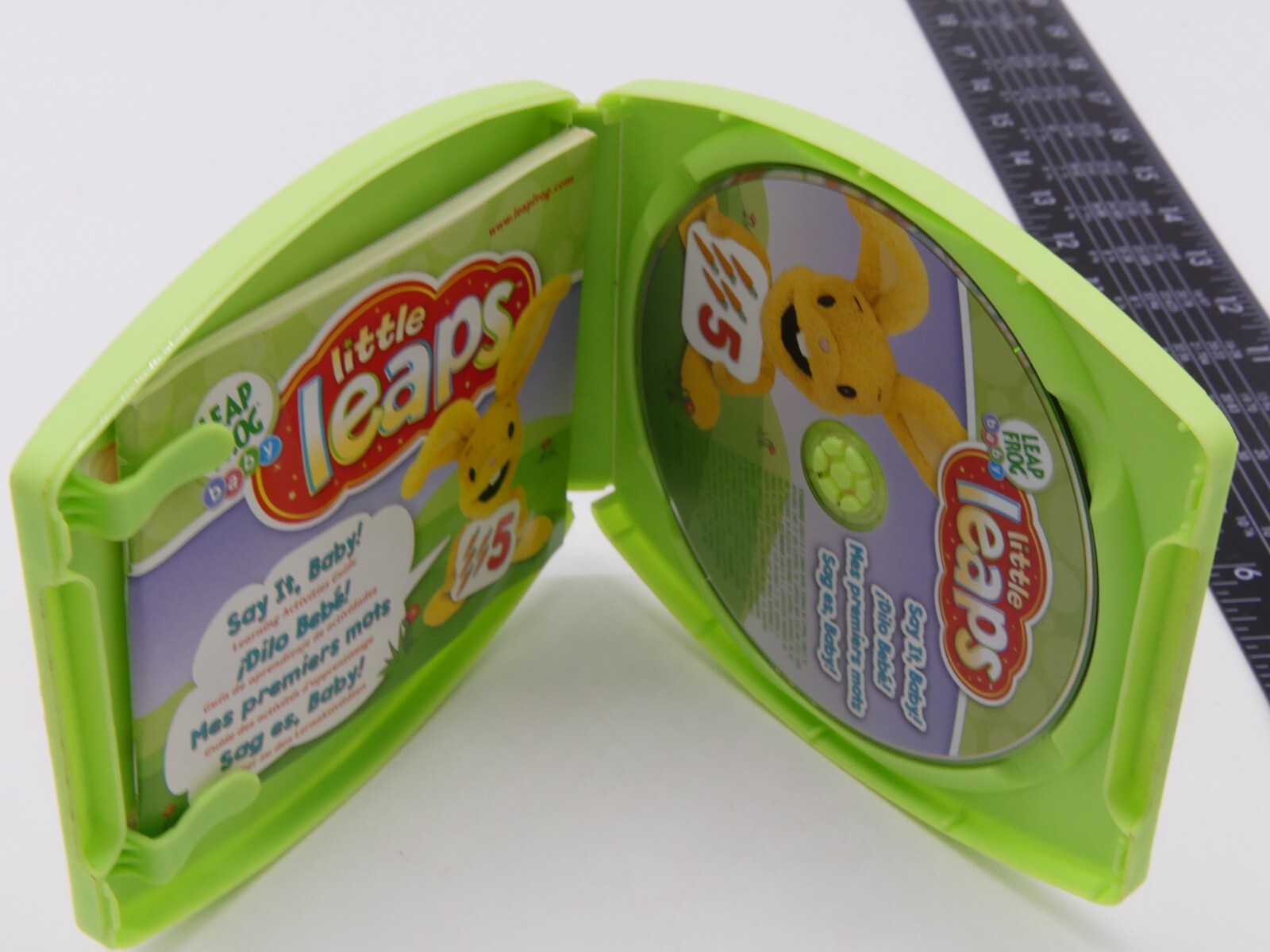 LeapFrog Baby Little Leaps Say It Baby Bunny Interactive Learning DVD ...