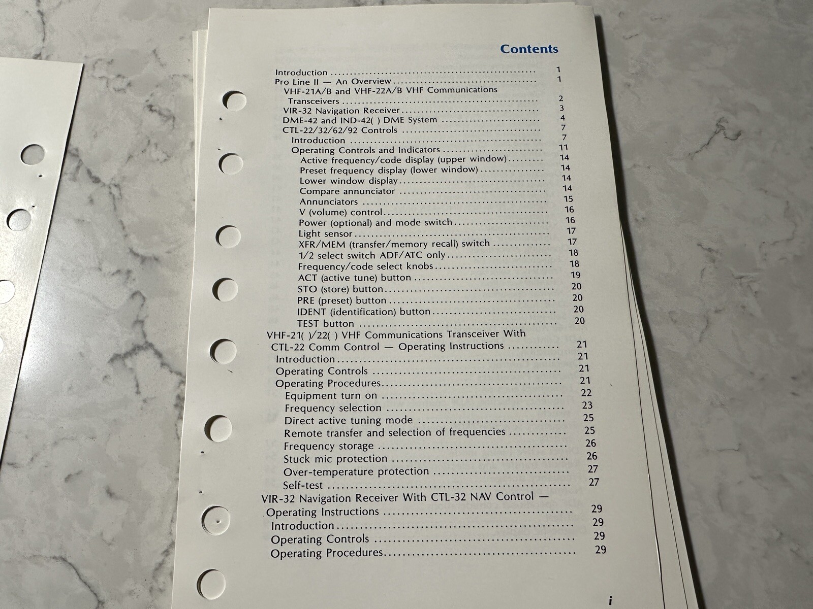 Collins Pro Line II Pilot's Guide | eBay