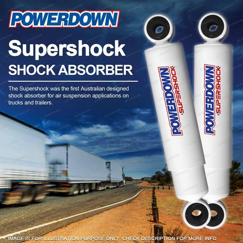 2x Rear Powerdown Supershock Shocks for UD CK CKB CW CWA CWB PD PW GW ...