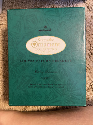 1993 Sharing Christmas - Hallmark Ornament - Collectors Club | eBay