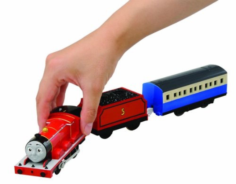 TAKARA TOMY PLA RAIL PLARAIL OT-03 Thomas The Tank Engine Talking James ...