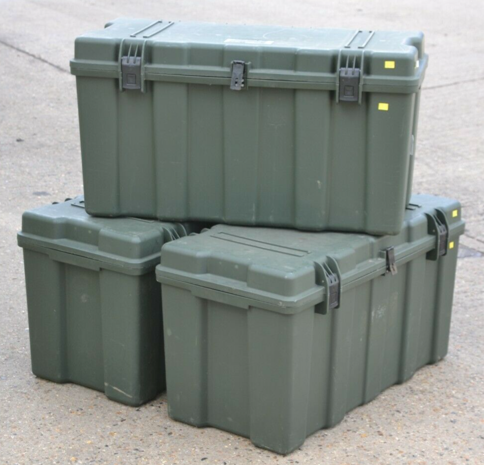 Hardigg Pelican TL500i Military Trunk Locker Shipping Case | eBay UK