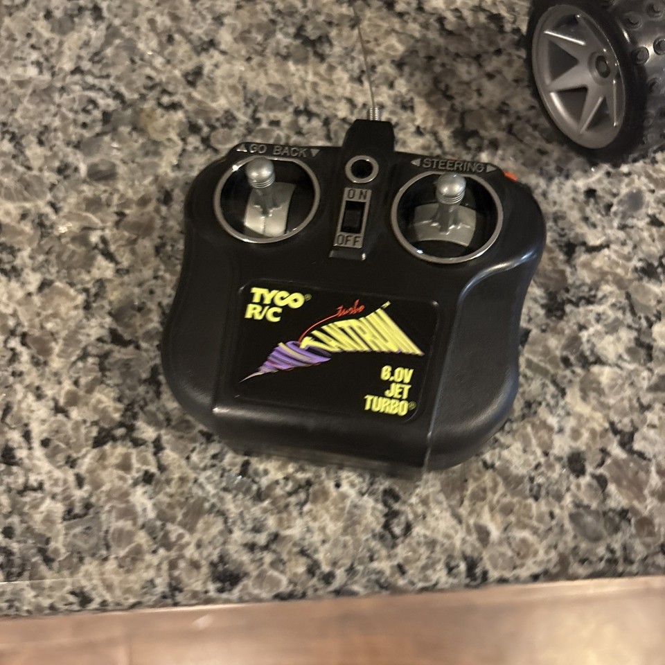 Tyco RC Turbo Tantrum Radio Control Car Buggy 6.0v Black Battery ...
