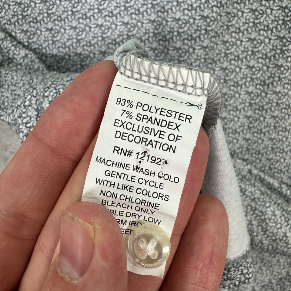 Johnnie O Mens Medium Golf Polo Shirt Short Sleeve Horseshoe Print UPF 50 Casual | eBay UK