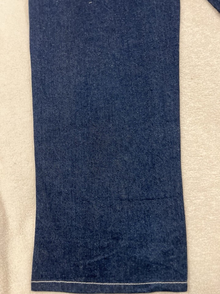 Vintage Mens Evisu Indigo Genes Made In Japan Blue Denim Jeans Size 42 ...