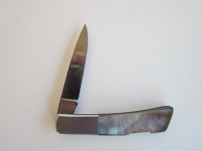 Gerber Silver Knight Vintage Pocket Knife by Sakai Japan | eBay