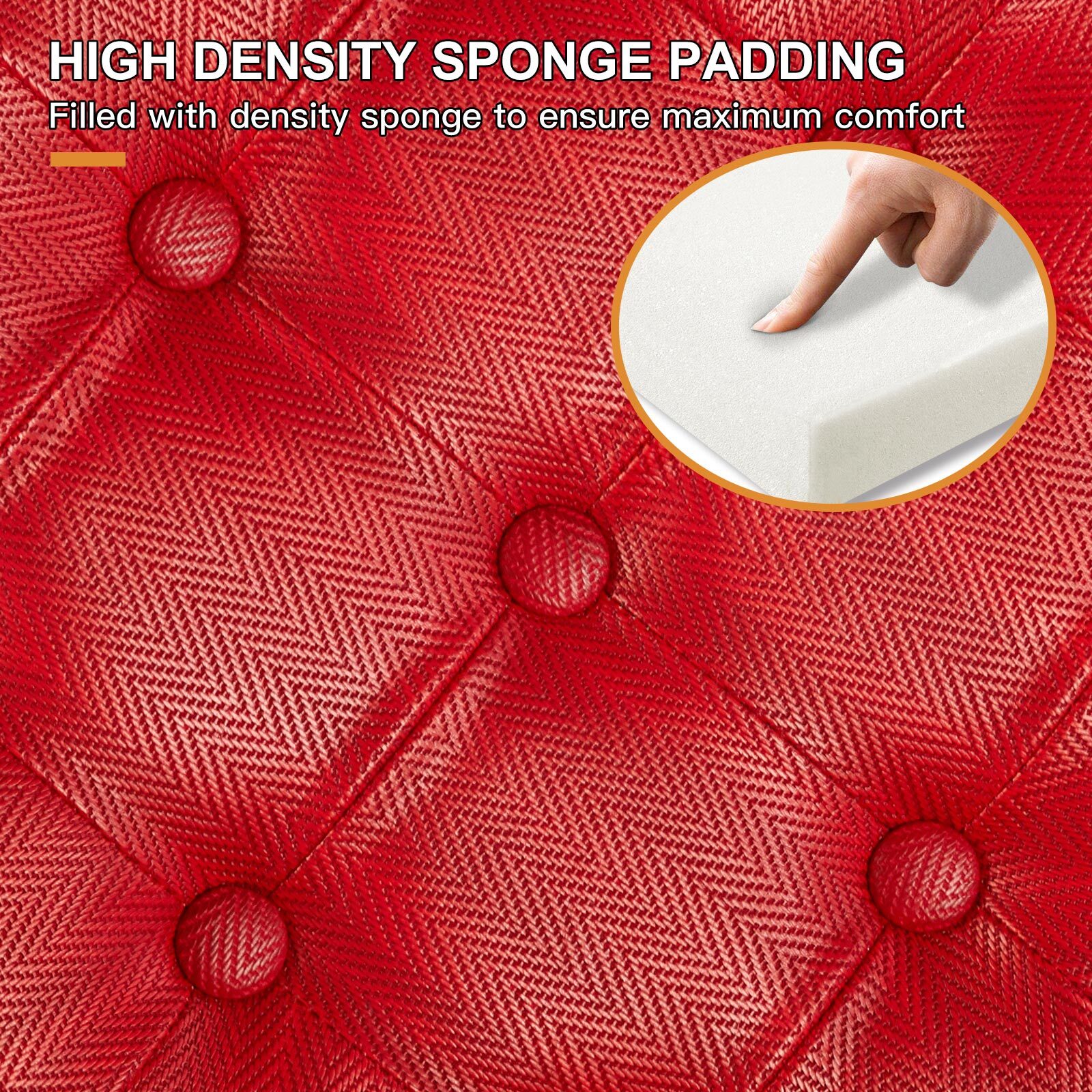 Artist hand Red Vintage Barber Chair Hydraulic Reclining Heavy Duty ...